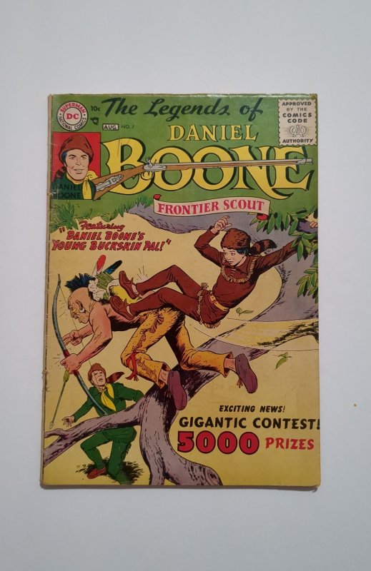 The Legends of Daniel Boone #7 (1956) G/VG 3.0 | Comic Books - Silver ...