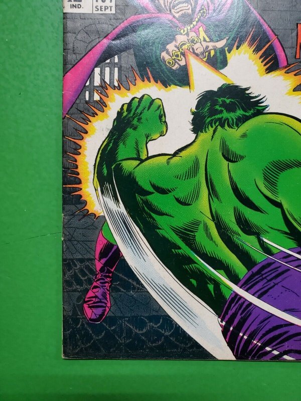 Incredible Hulk #107 Mandarin app Herb Trimpe 1968 Marvel FN | Comic ...