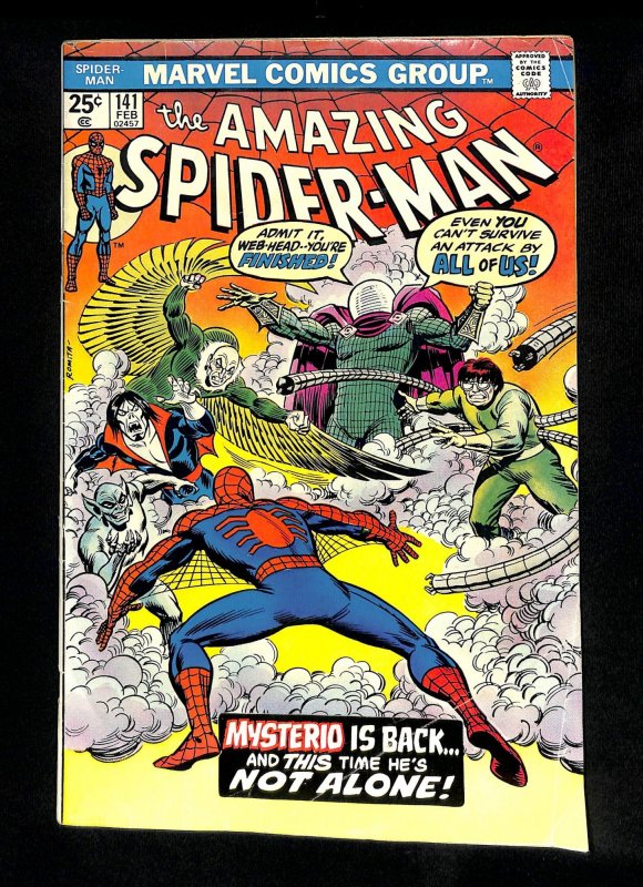 Amazing Spider-Man #141 1st Danny Berkhart as Mysterio! | Comic Books ...