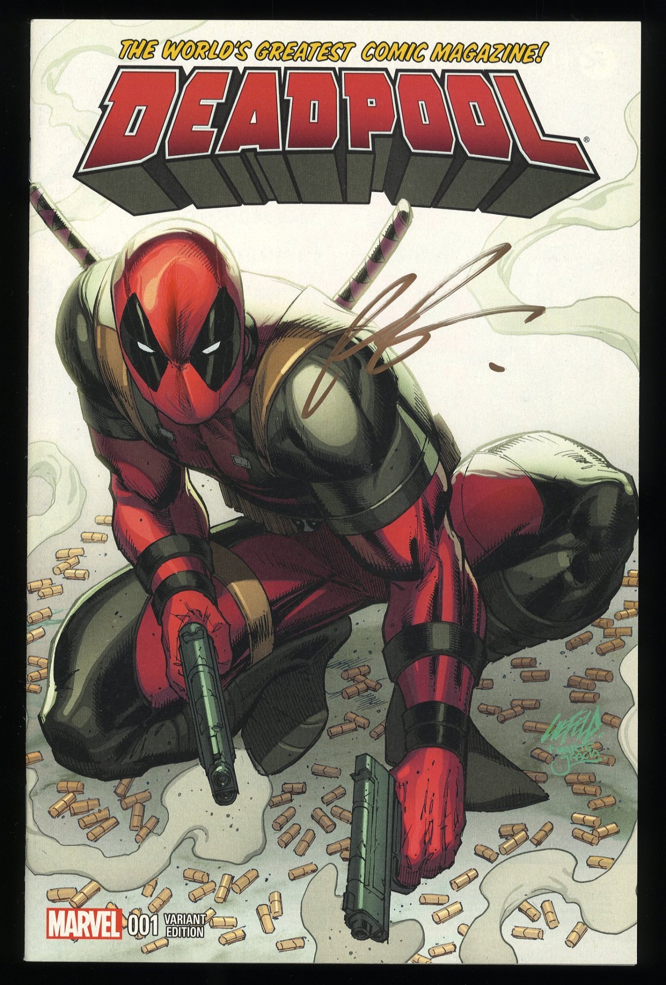 Deadpool #1 NM- 9.2 Signed! Liefeld Variant | Full Runs & Sets, Marvel ...