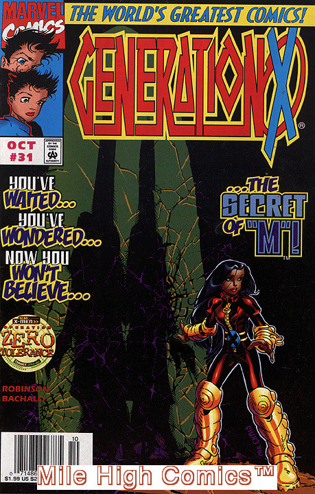 GENERATION X (1994 Series) (MARVEL) #31 NEWSSTAND Very Fine Comics Book ...