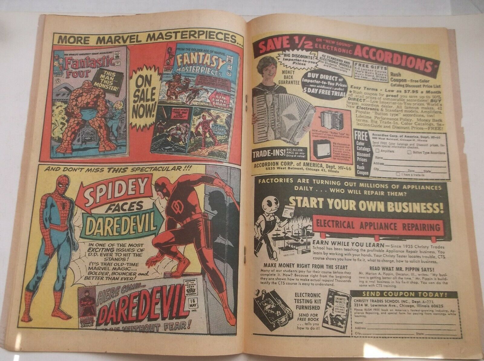 Marvel: the Mighty Thor #128, Godilocks/Hercules VS Pluto, Kirby's Art ...