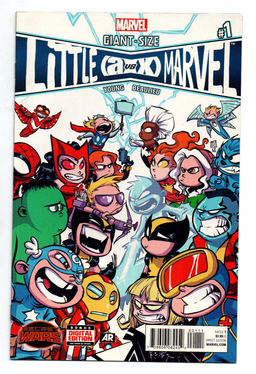 Giant-Size Little Marvel AVX #1 2 3 & 4 Complete Set - Skottie Young ...