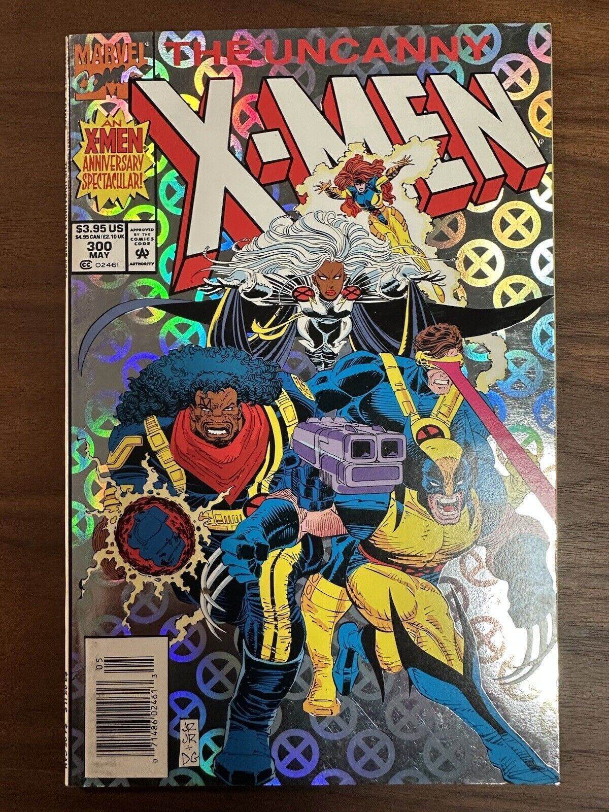 The Uncanny X-Men #300 VF Silver Foil Cover (1992 Marvel Comics ...