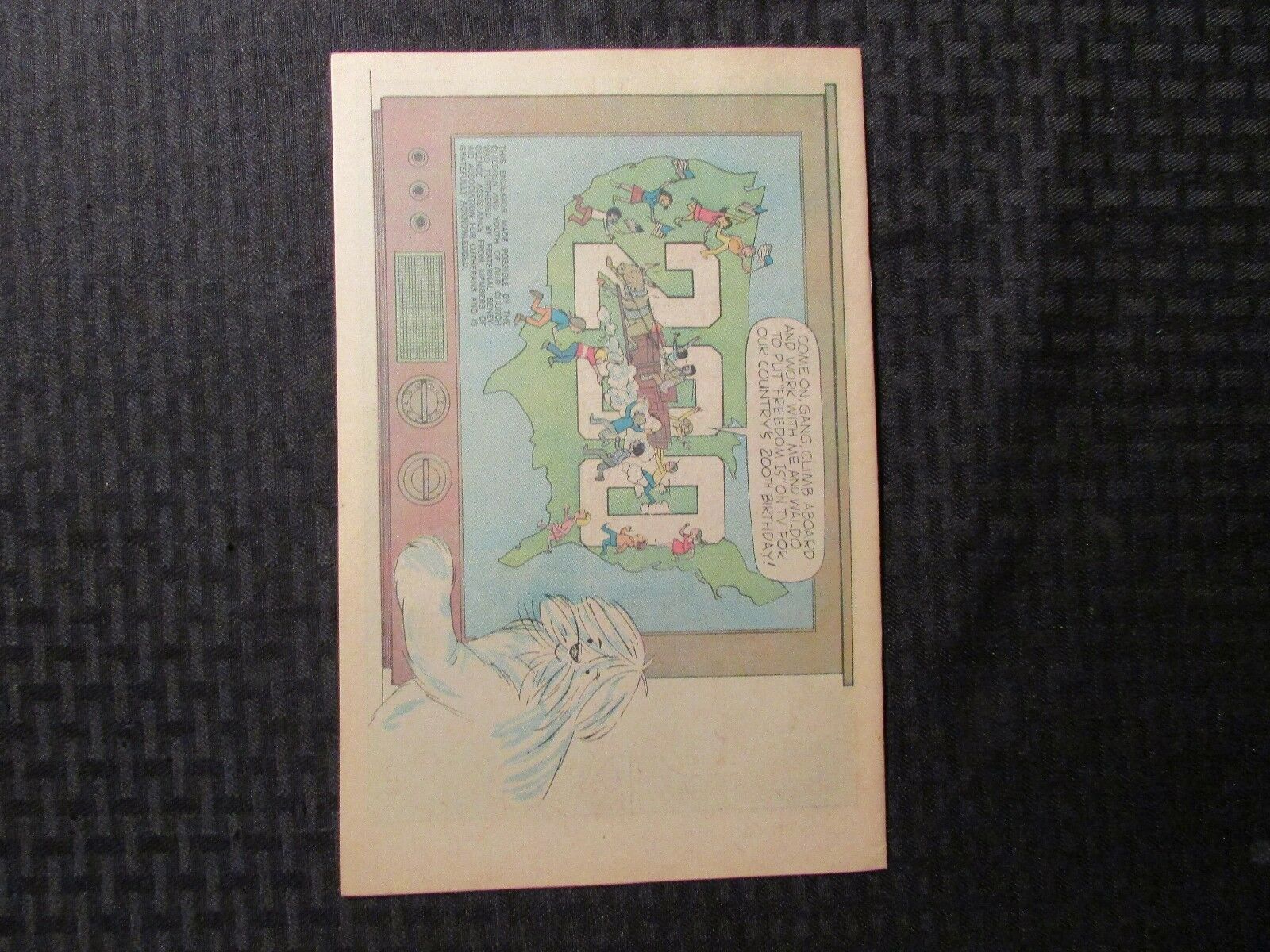 1975 BICENTENNIAL Promo Comic FVF 7.0 Benji Waldo Jason & Jeremiah ...