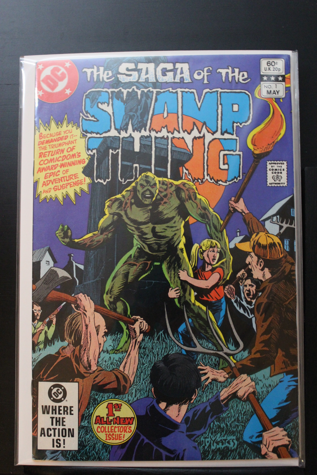 The Saga of Swamp Thing #1 Direct Edition (1982) | Comic Books - Bronze ...