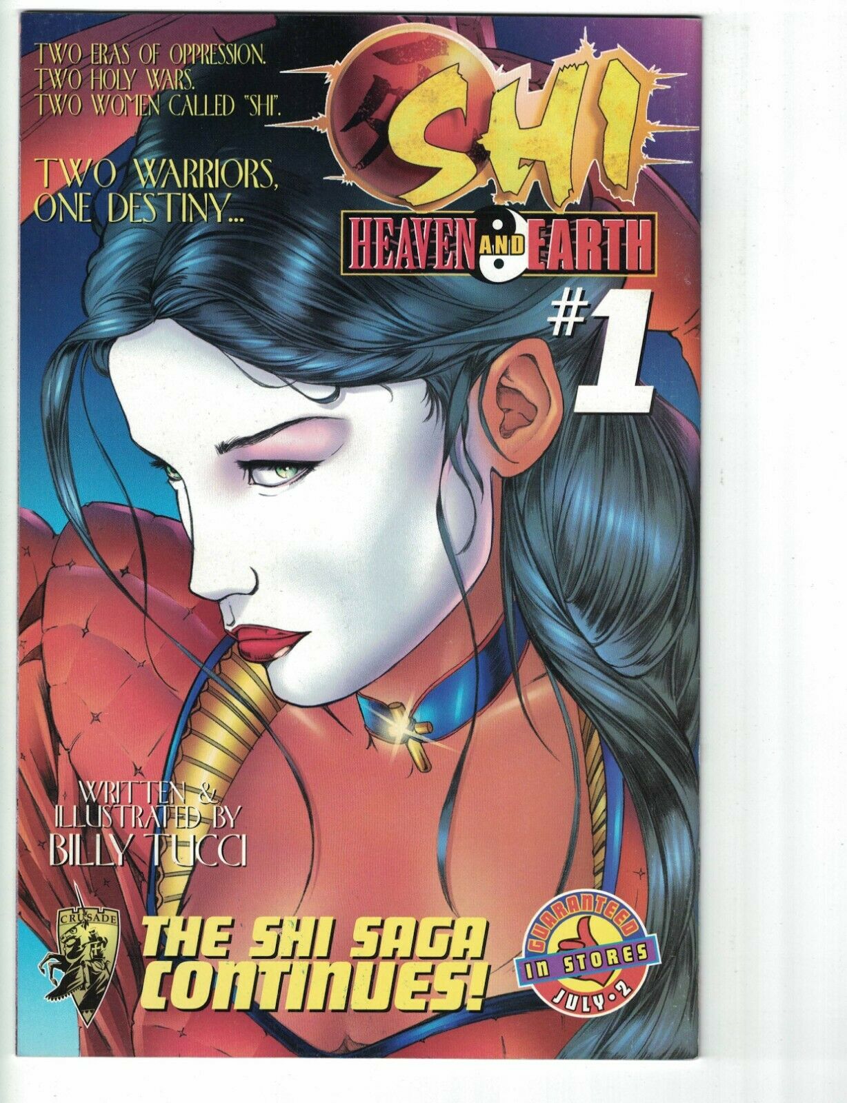 Manga Shi 2000 #3 VF signed by William (Bill) Tucci - Crusade Comics ...