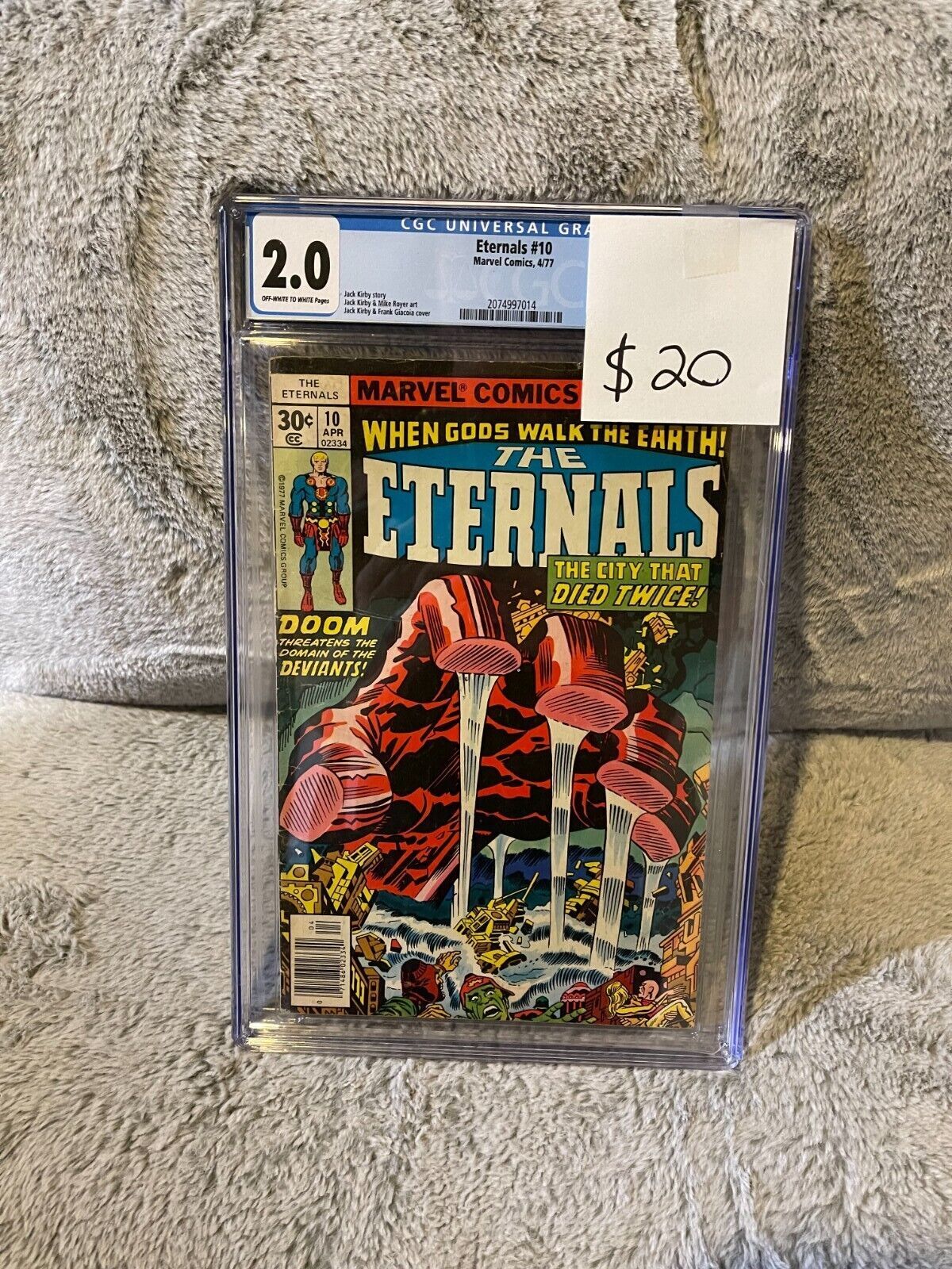 The Eternals #10 CGC 2.0 Slabbed | Comic Books - Modern Age, Eternals ...