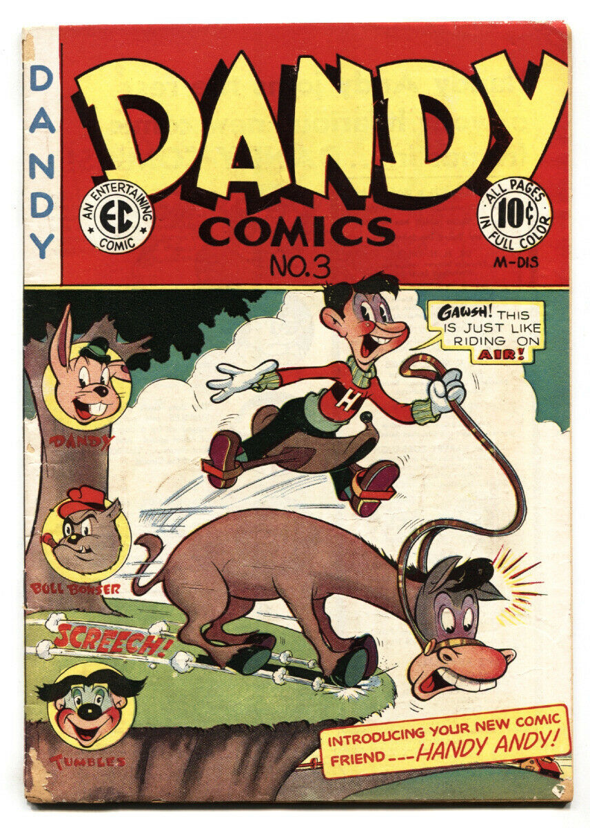 Dandy #3 1947-EC-funny animals-bizarre stories-1st HANDY ANDY | Comic Books - Golden Age, EC ...