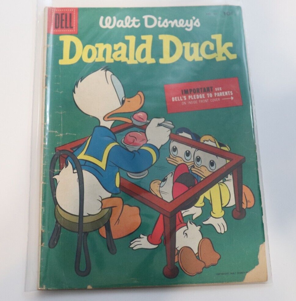 Donald Duck #43 1955 Uncle Scrooge Story Dell Comics | Comic Books ...