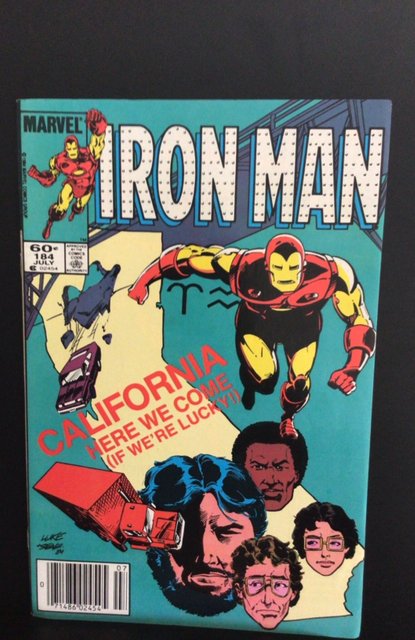 Iron Man 184 1984 Comic Books Copper Age Marvel Iron Man