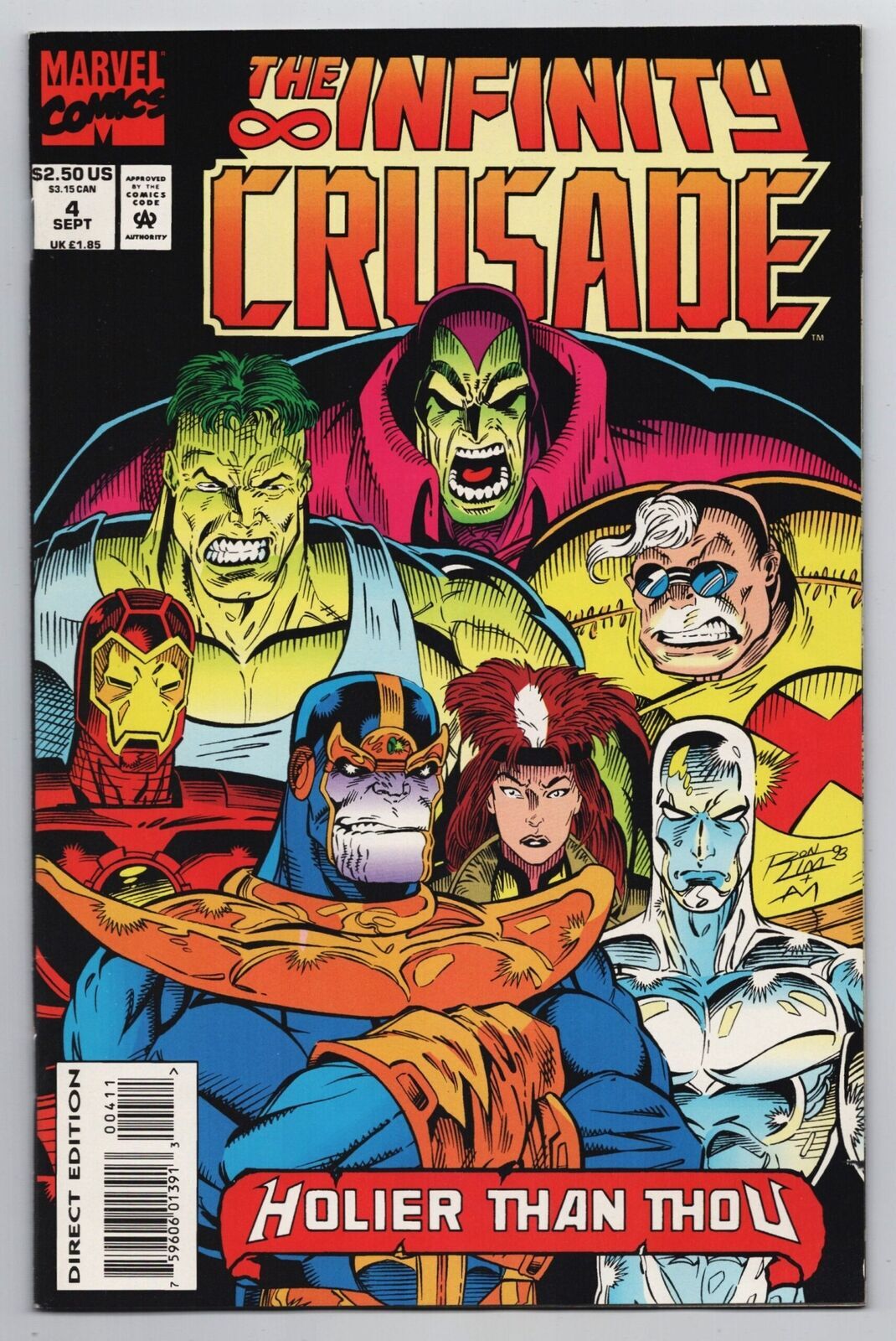 Infinity Crusade #4 Avengers | X-Men (Marvel, 1993) FN/VF ...