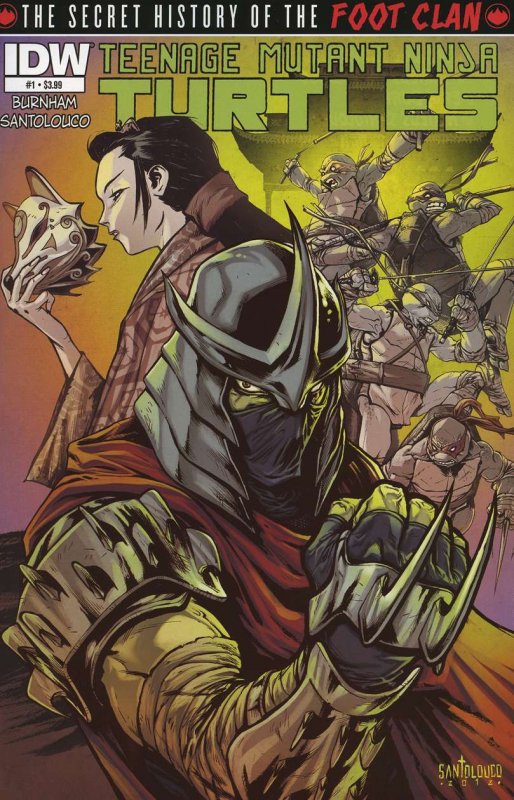 Teenage Mutant Ninja Turtles: The Secret History of the Foot Clan #1A ...