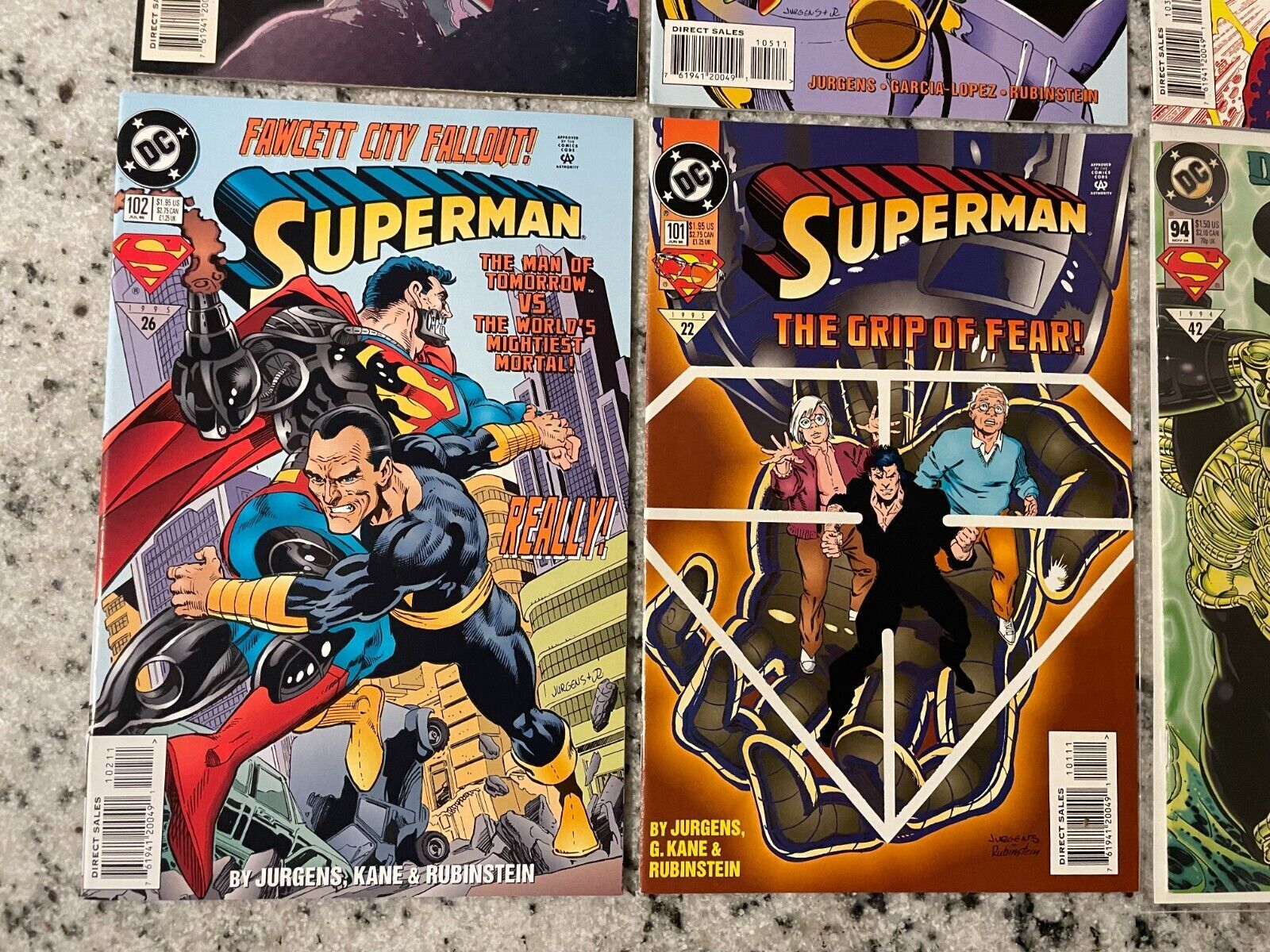 6 Superman DC Comic Books # 94 101 102 103 105 0 Batman Flash Atom Arrow J961 | Comic Books ...