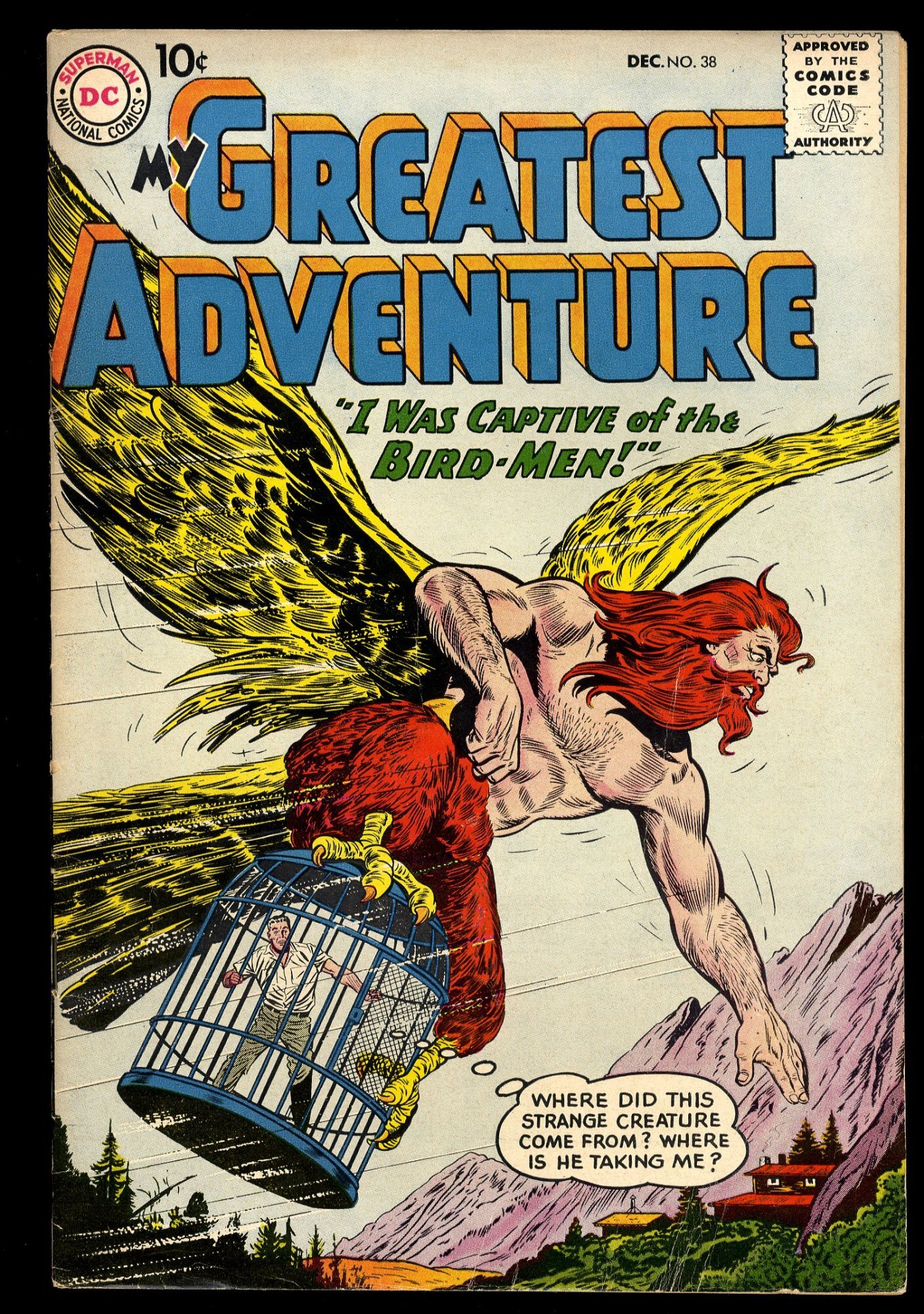 My Greatest Adventure #38 FN 6.0 We Were Captives of the Bird-Men ...