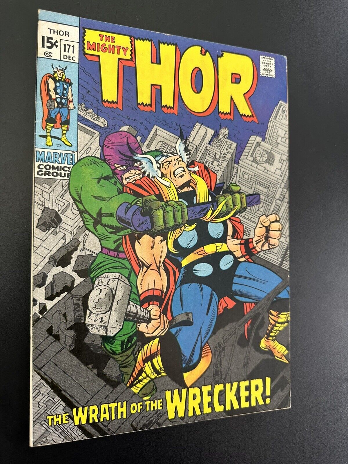 Thor 171 FN+ Jack Kirby Art (Marvel 1969) | Comic Books - Silver Age ...