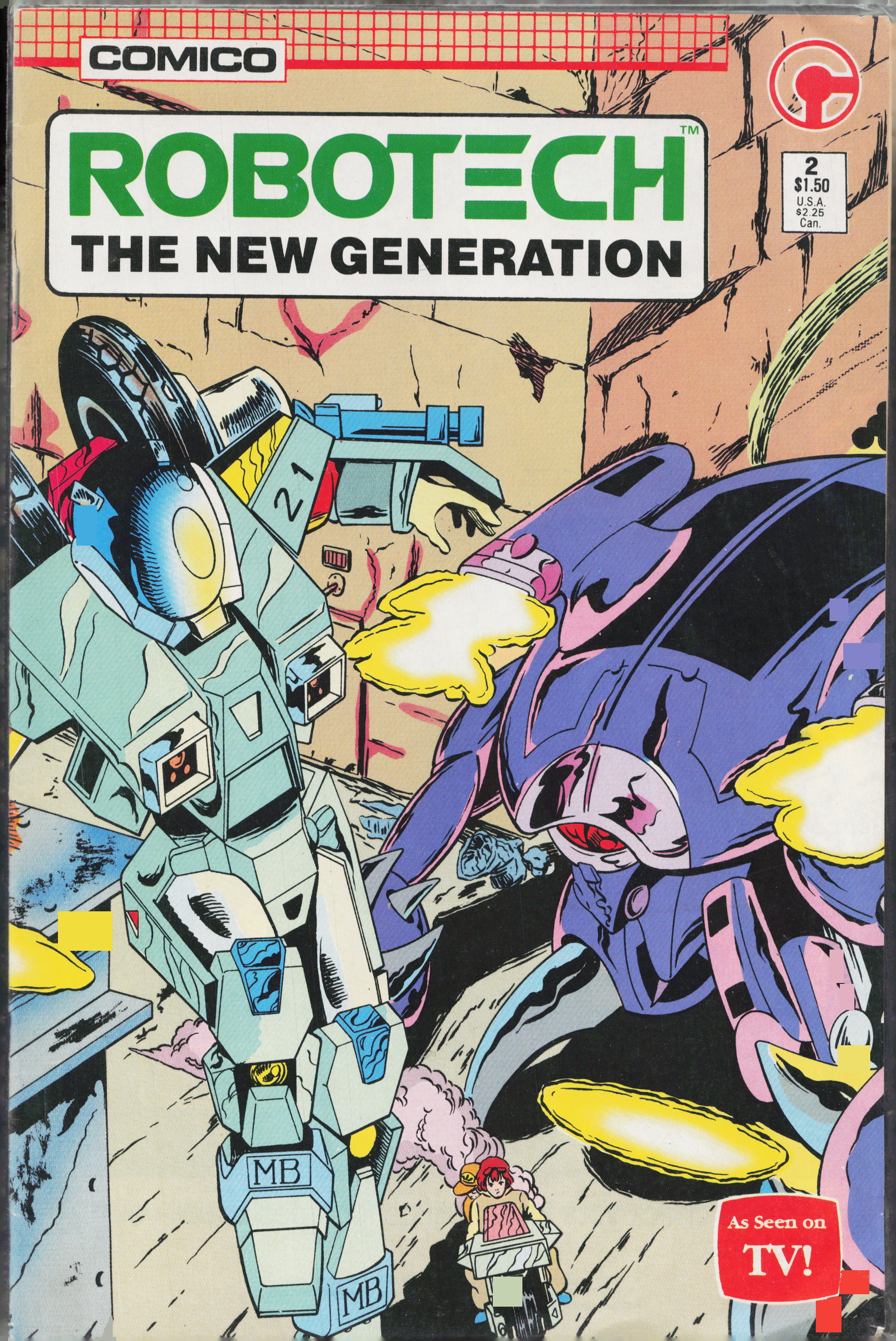 Robotech: The New Generation #2 (1985) Robotech | Comic Books - Copper ...