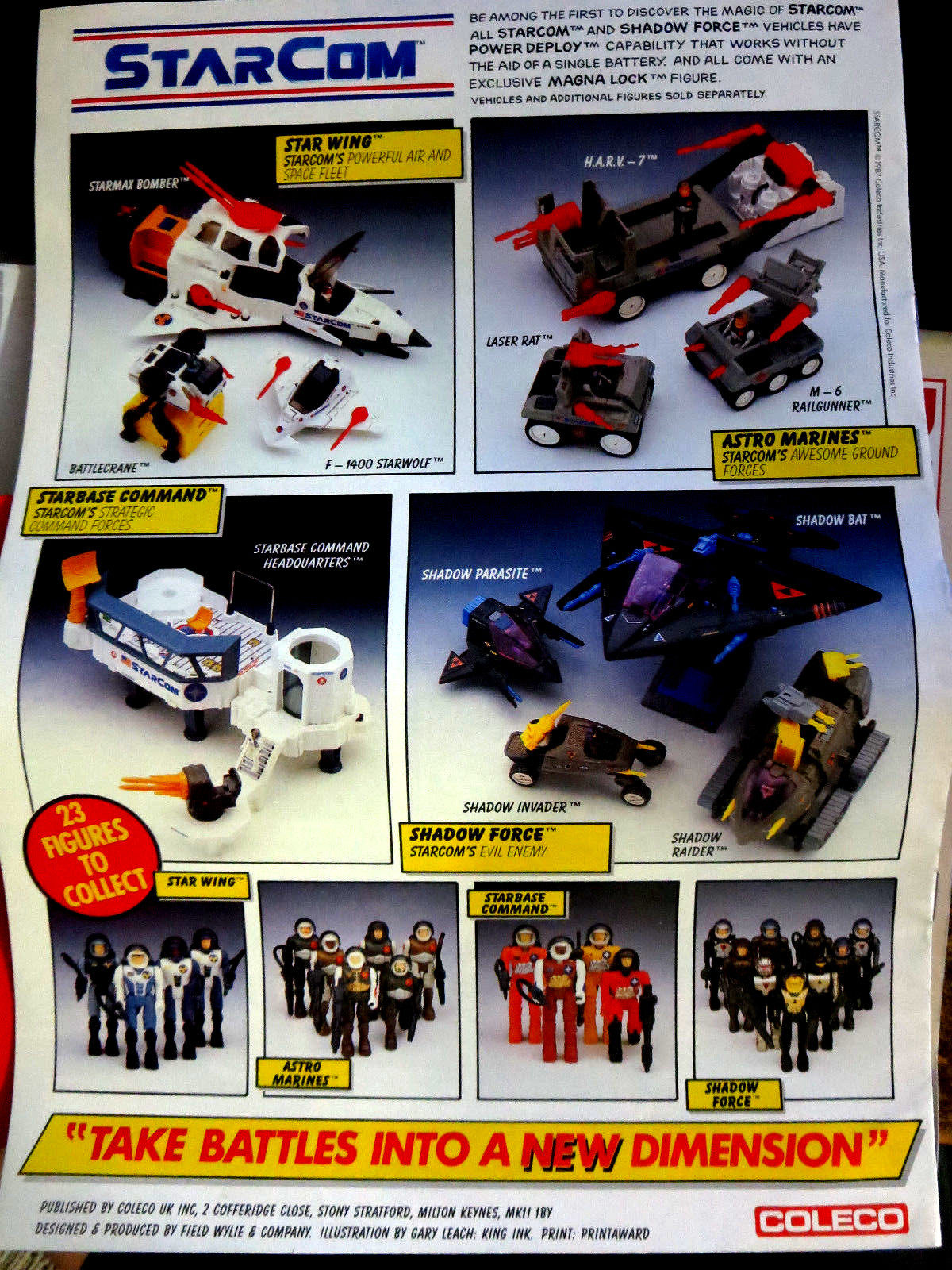 StarCom Great New Space Adventure in 3-Deploy GREAT 3-D comic Gary ...