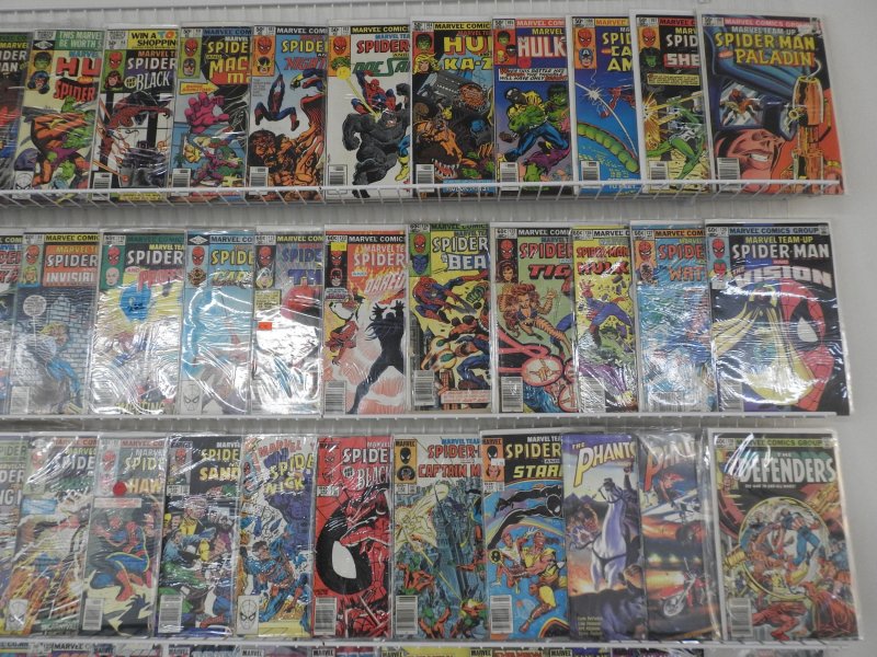 Huge Lot of 160+ Comics W/ Marvel Team-Up, Wolverine, Defenders Avg. FN ...