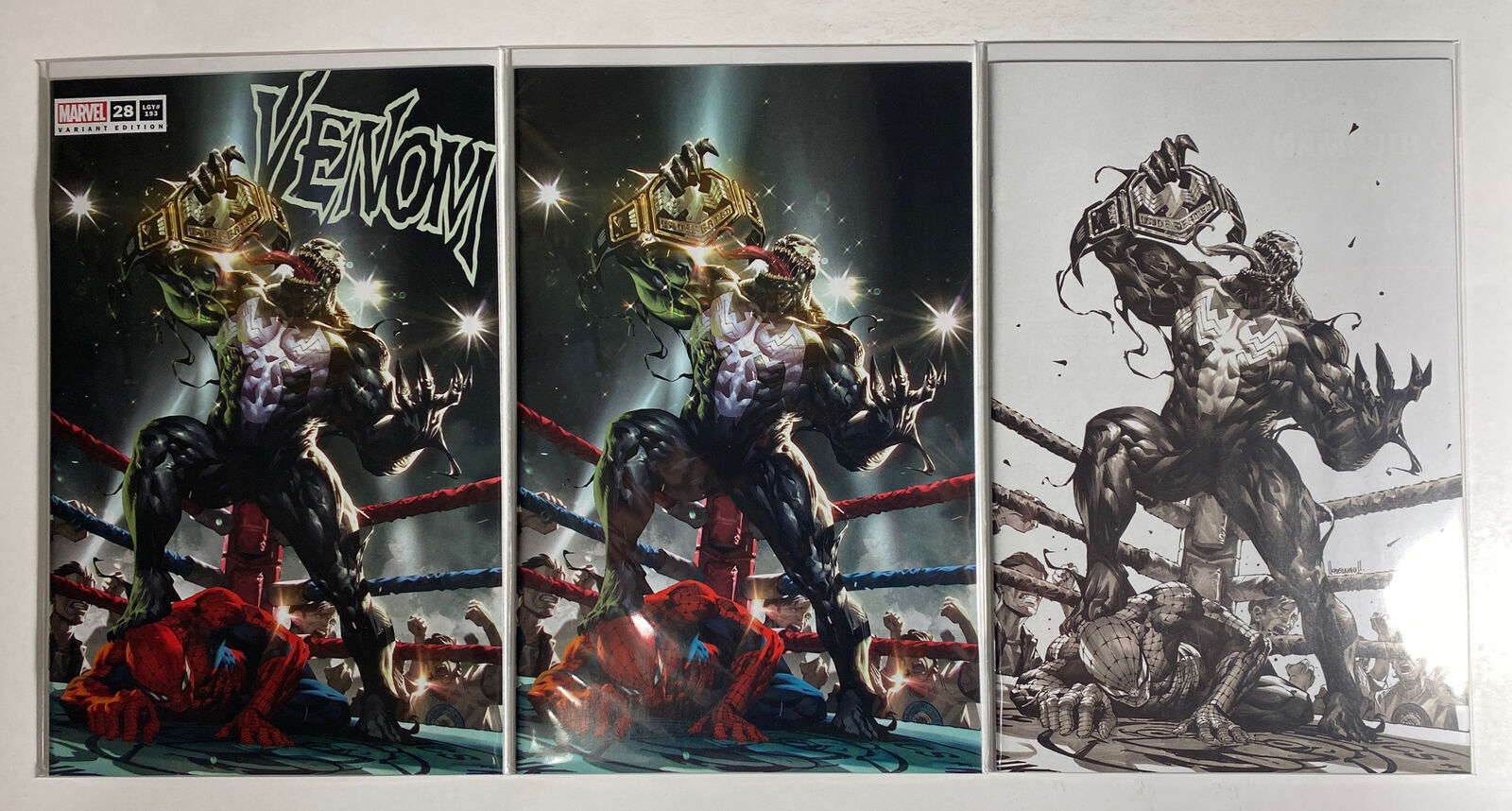 VENOM #28 - KAEL NGU Exclusive Trade Dress + Virgin + Sketch Variant ...
