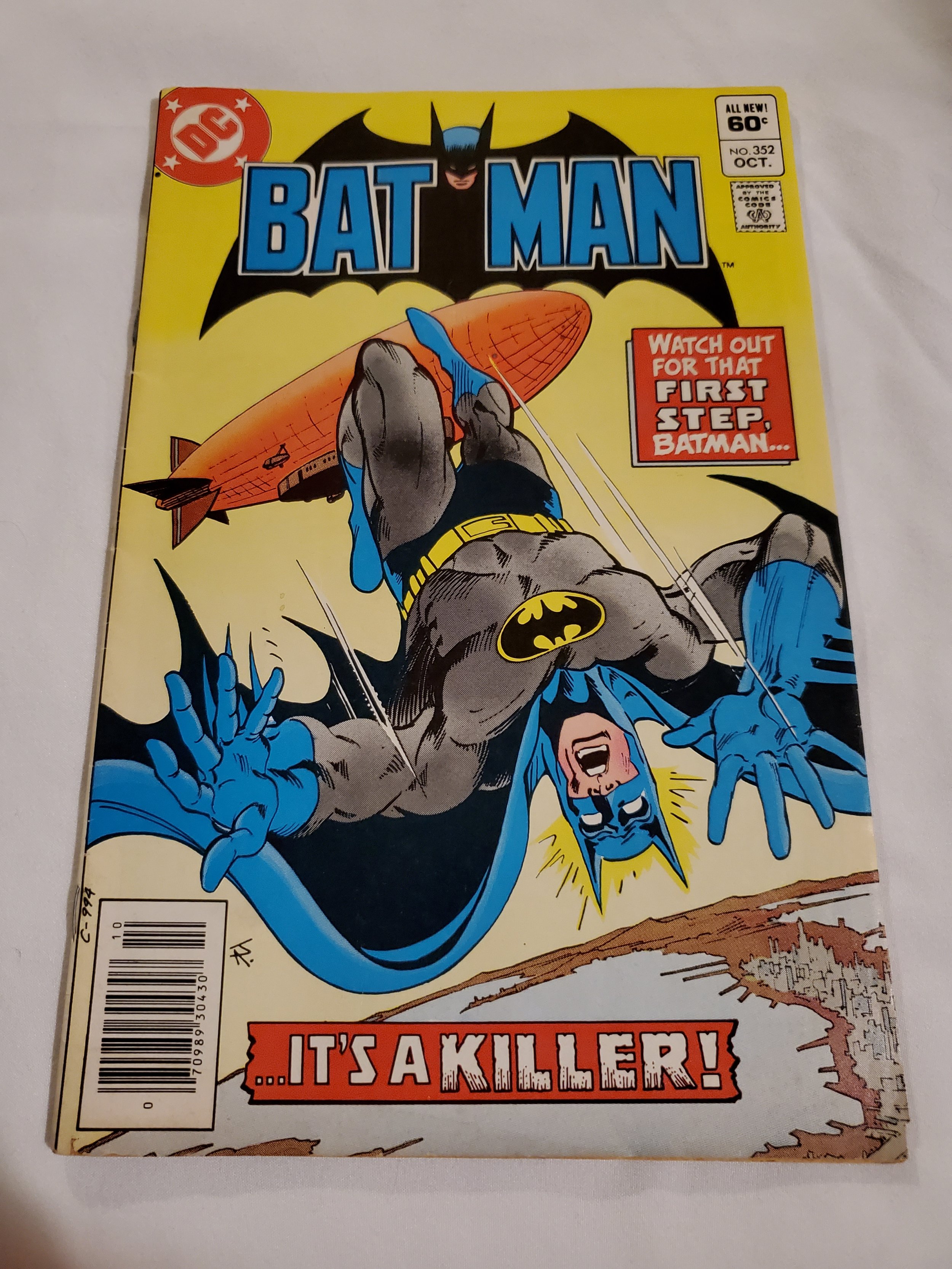 First Batman Comic Cover
