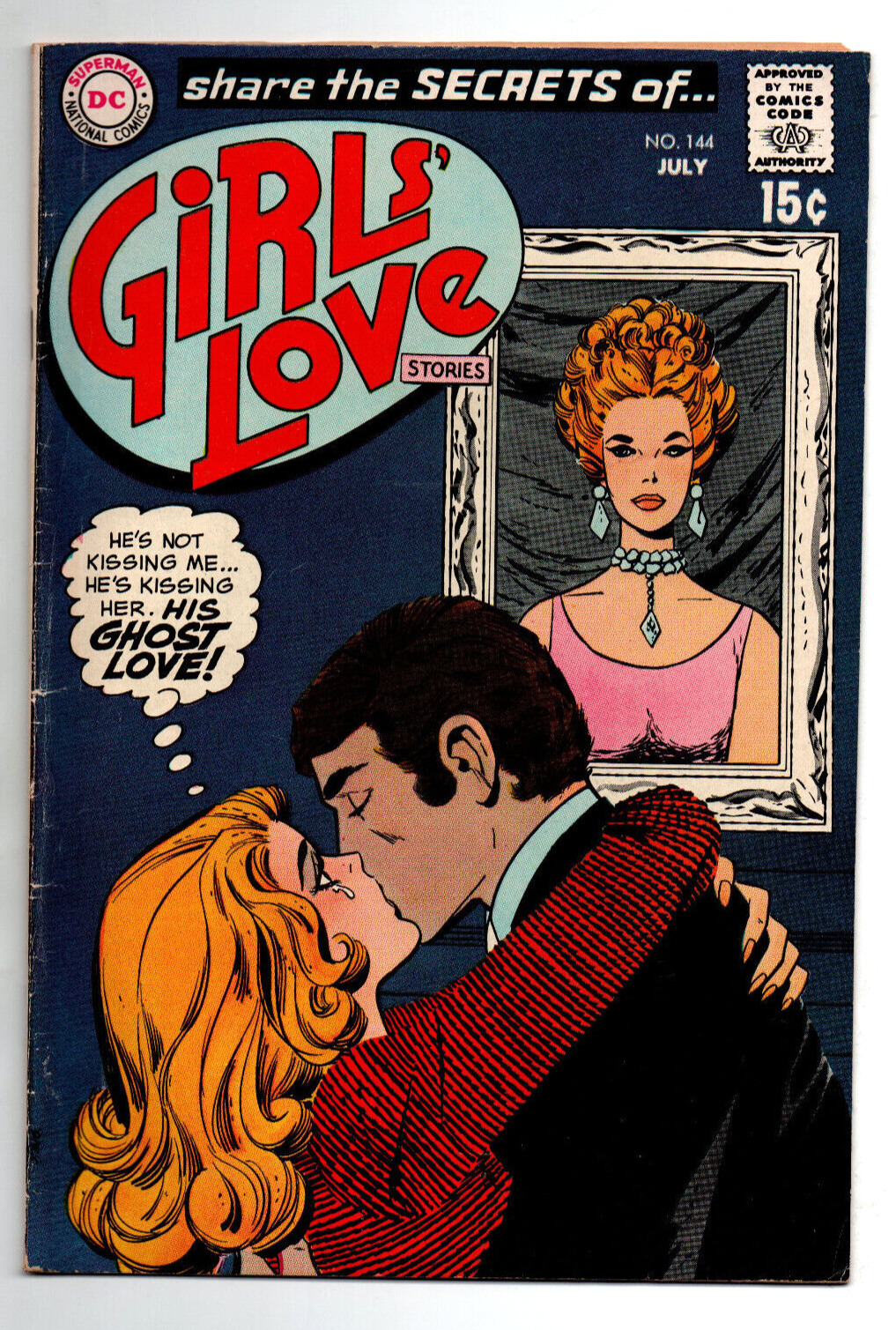 Girls' Love Stories #144 - John Romita - Romance - DC Comics - 1969 ...