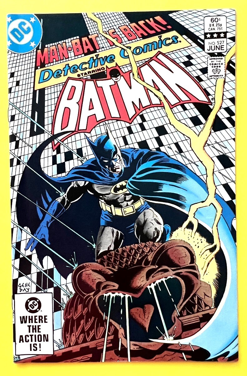 Detective Comics 527 Batman Man-Bat (1983) | Comic Books - Bronze Age ...