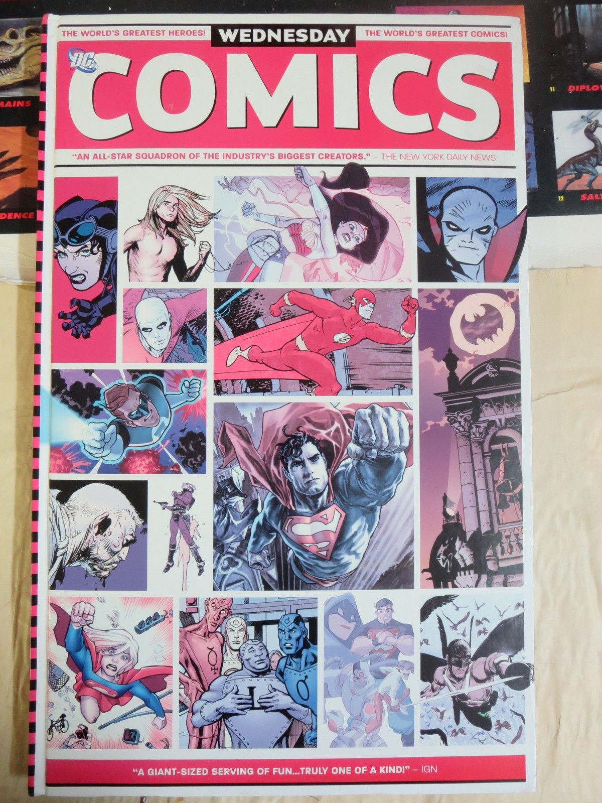 Wednesday Comics HC DC's Oversized Collected! Batman Deadman Supergirl ...