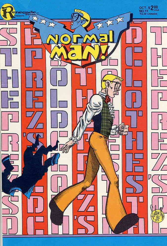 Normalman #11 GD ; Renegade | low grade comic Jim Valentino Penultimate ...