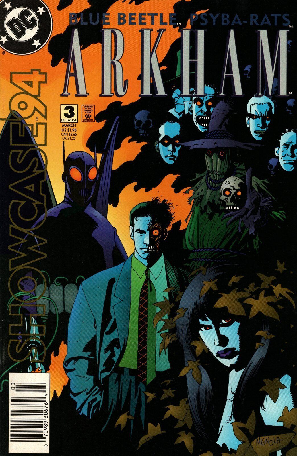 Showcase '94 #3 Newsstand Cover (1994) DC Comics | Comic Books - Modern ...