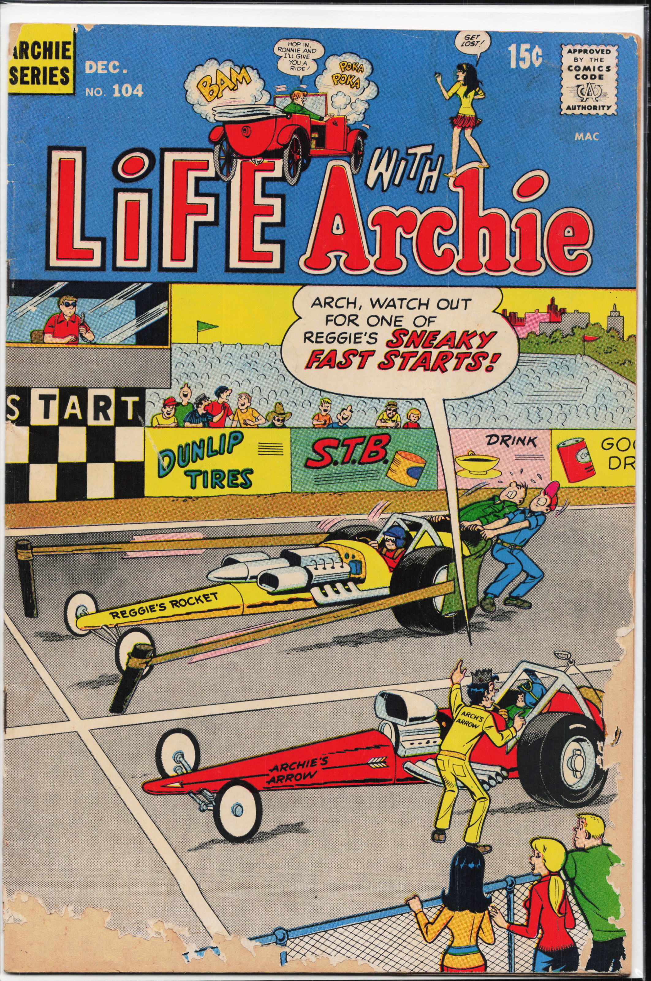 Life with Archie #104 (1970) Reggie Mantle | Comic Books - Bronze Age ...