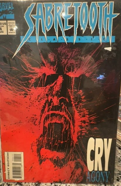 Sabretooth Classic #4 (1994) | Comic Books - Modern Age, Marvel, Spider ...