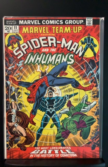 Marvel Team-Up #11 (1973) | Comic Books - Bronze Age, Marvel, Spider ...