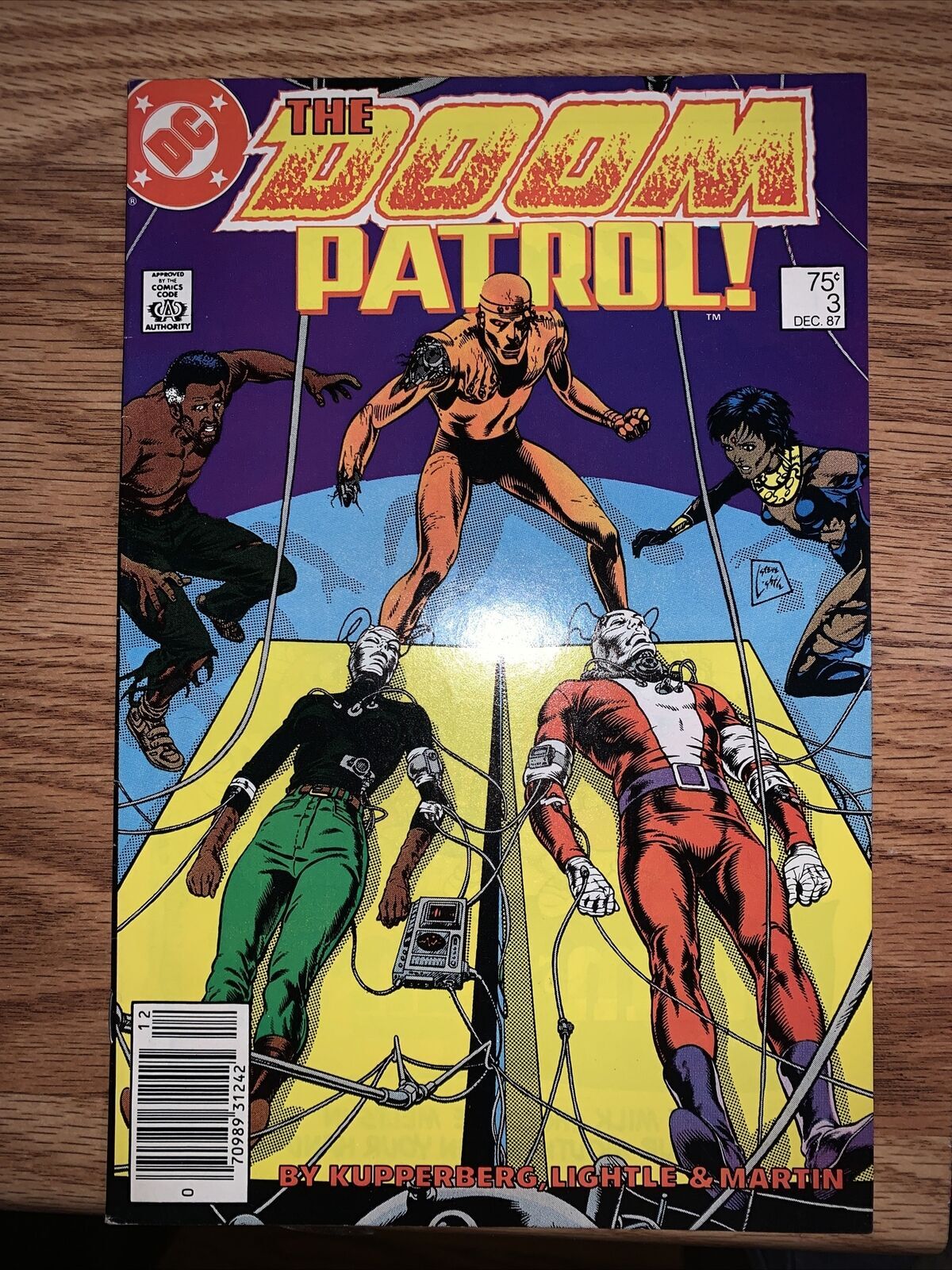 The Doom Patrol Comic Book DEC #3 DC Comics Fire of the Gods ...