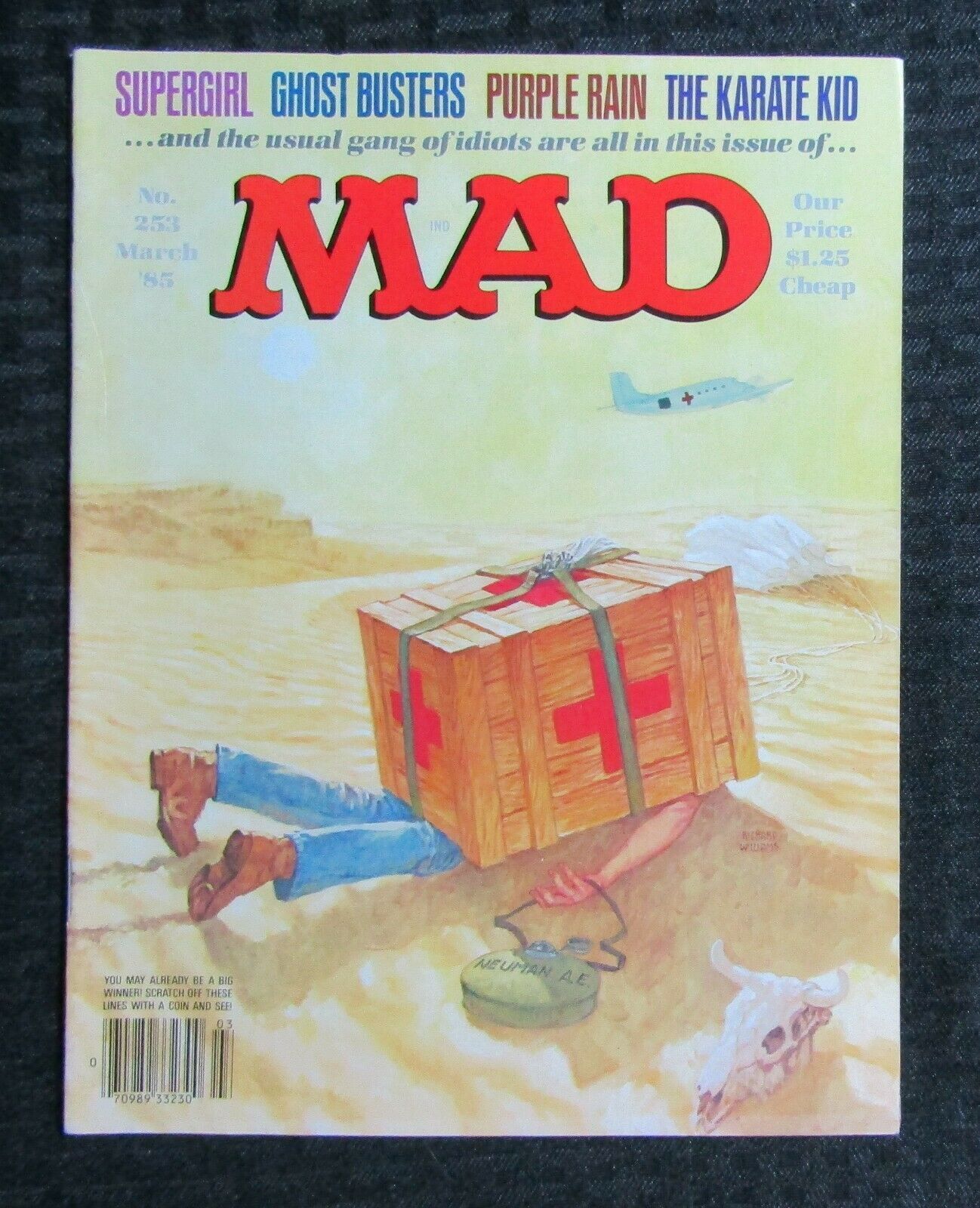 1985 MAD Magazine #253 VG/FN 5.0 Supergirl Ghostbusters / Fisherman ...