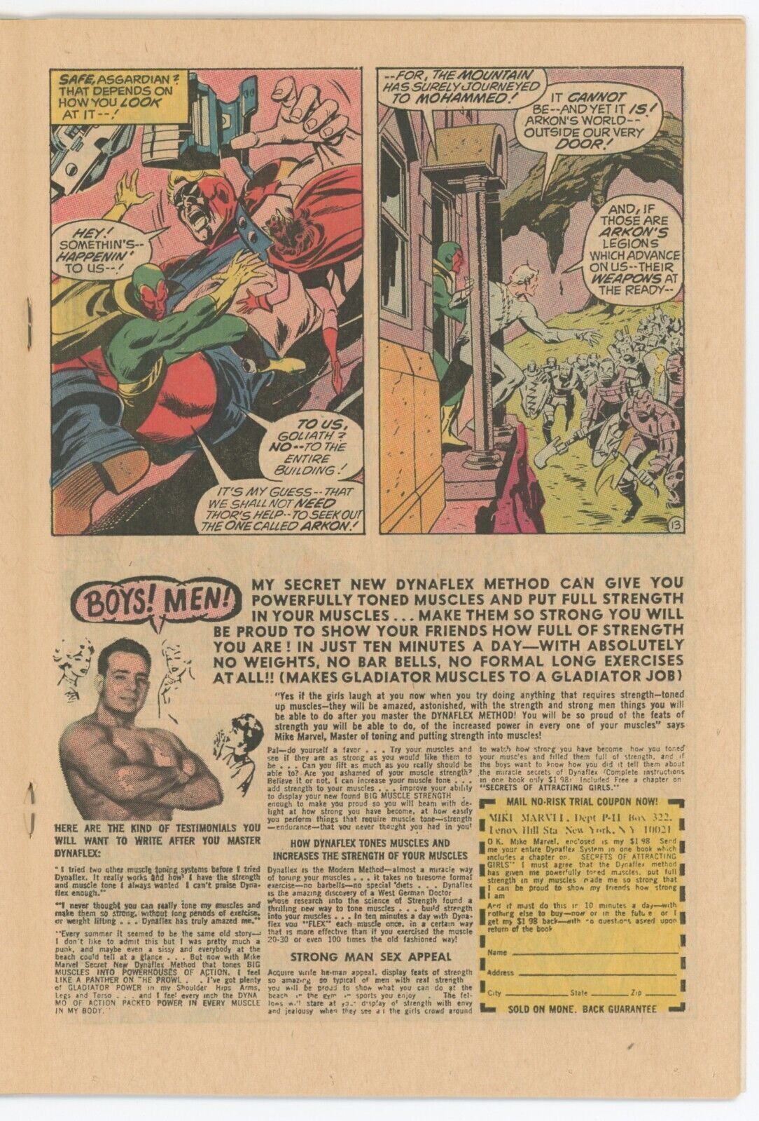 The Avengers 84 VF 8.5 Marvel 1971 Bronze Age Black Panther Black ...