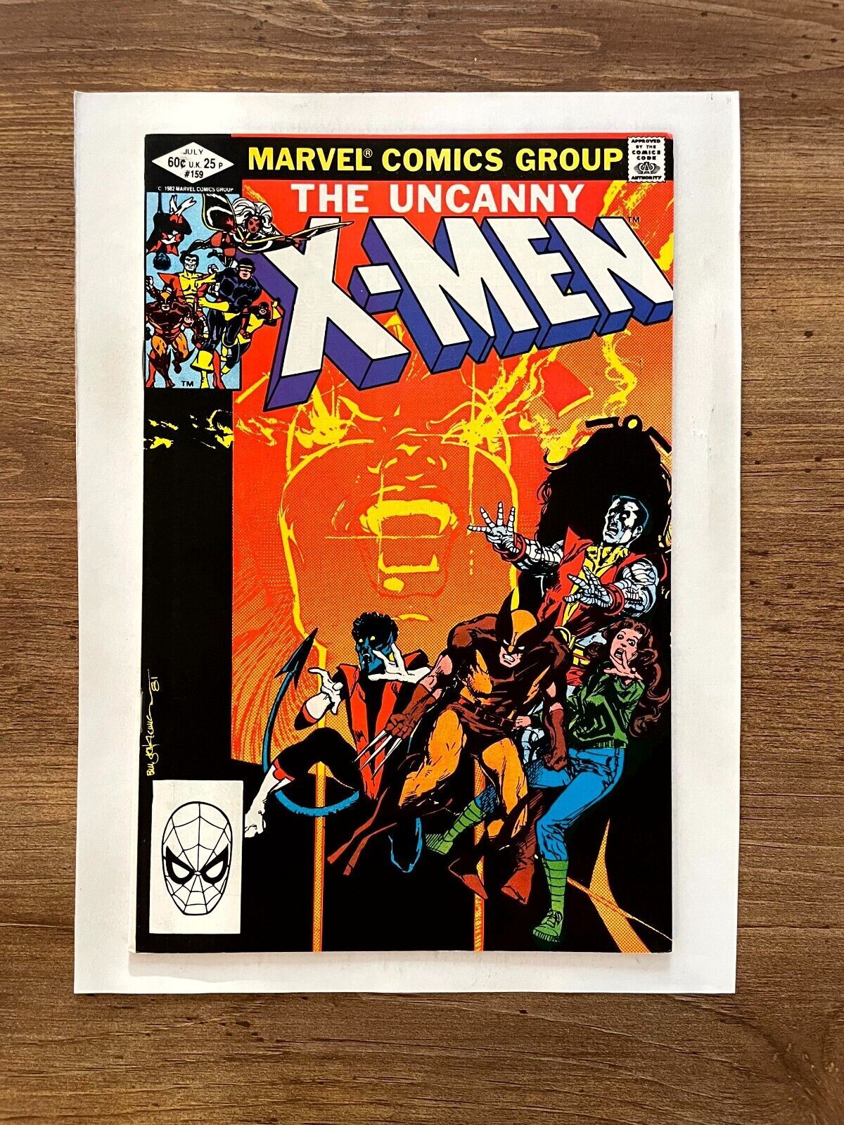 Uncanny X-Men # 159 NM Marvel Comic Book Wolverine Storm Cyclops Beast ...