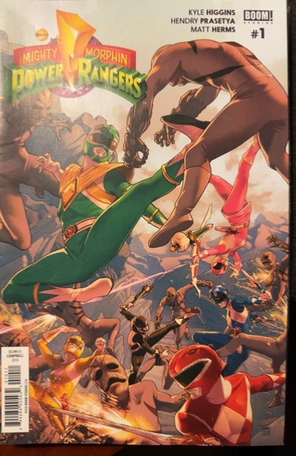 Mighty Morphin Power Rangers #1 (2016) Power Rangers | Comic Books ...