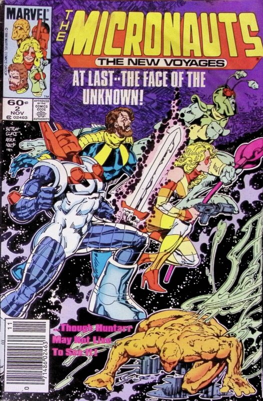 MICRONAUTS THE NEW VOYAGES Comic Issue 2 — Kelley Jones — 1984 Marvel ...