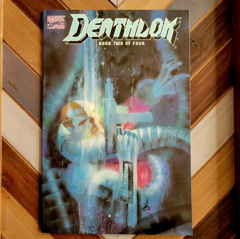 DEATHLOK: The Man In the Machine (Marvel 1990) NM, Books #1-4 Graphic ...