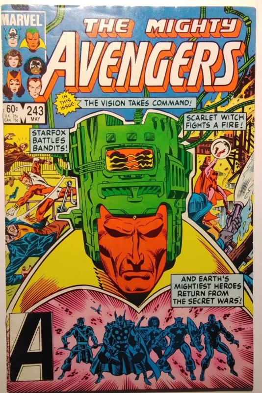 The Avengers #243 (1984) | Comic Books - Copper Age, Marvel / HipComic
