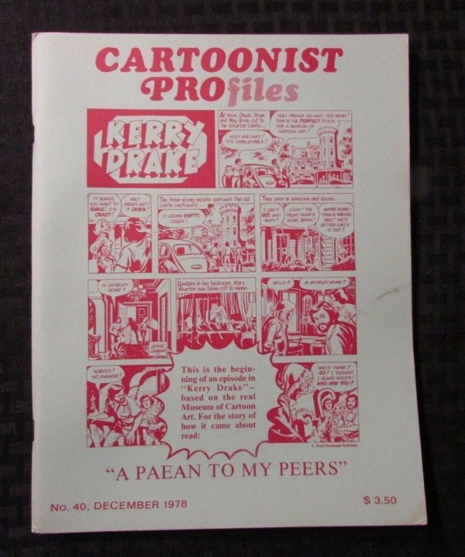 1979 CARTOONIST PROFILES #40 FVF John Romita Kerry Drake | Comic Books ...