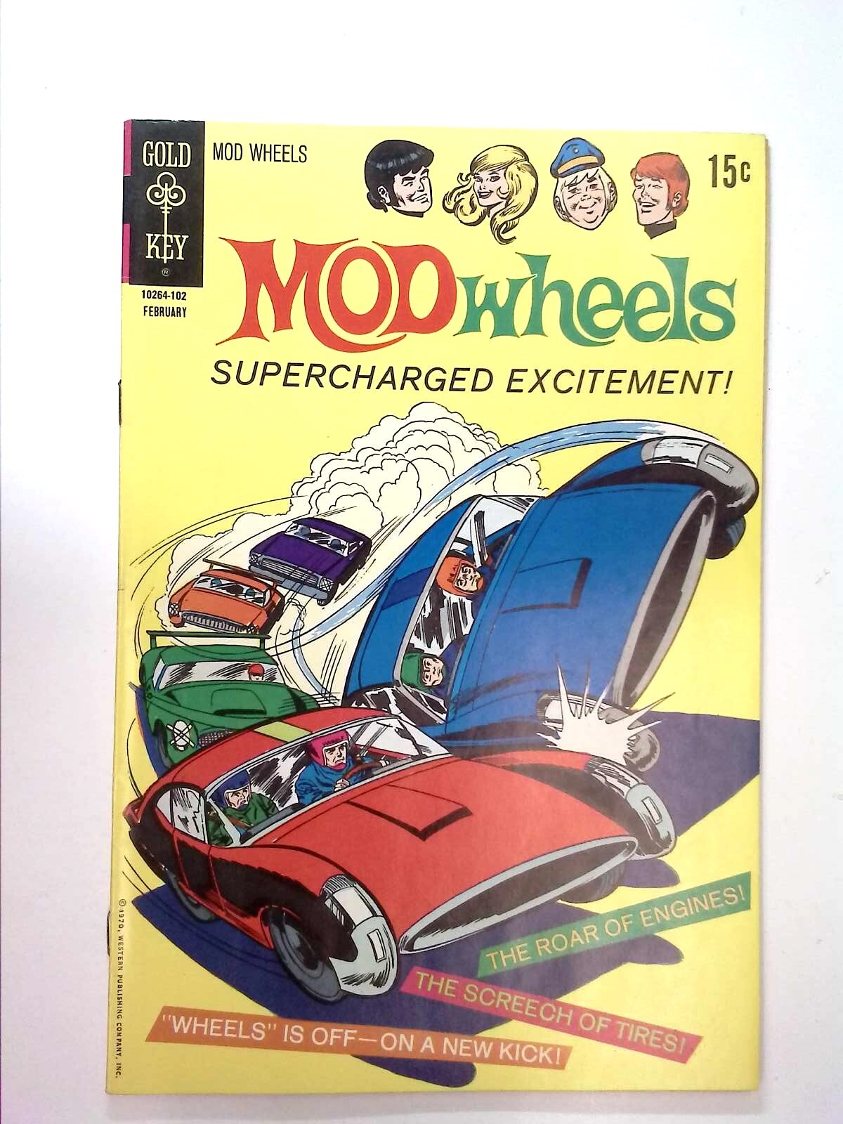 Mod Wheels #1, VF+ (Actual scan) | Comic Books - Bronze Age, Gold Key ...