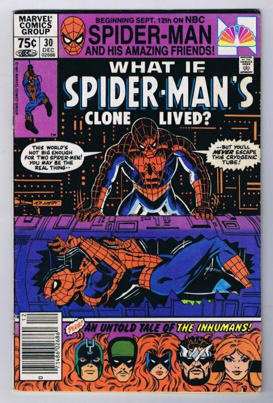 What If #30 ORIGINAL Vintage 1981 Marvel Comics Spiderman Clone Lived ...