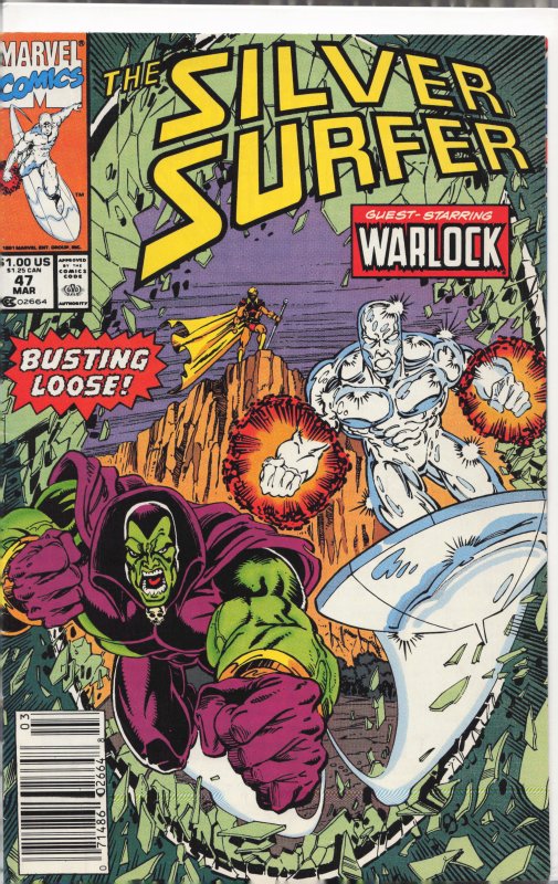 Silver Surfer #47 (1991) Silver Surfer | Comic Books - Copper Age ...