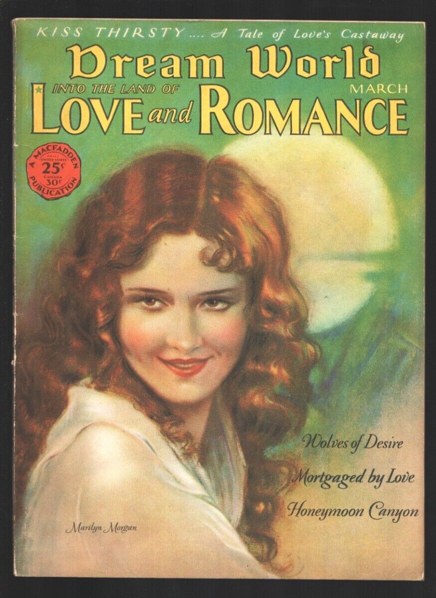 Dream World Love and Romance 3/1930-Marilyn Morgan cover art by Jules ...
