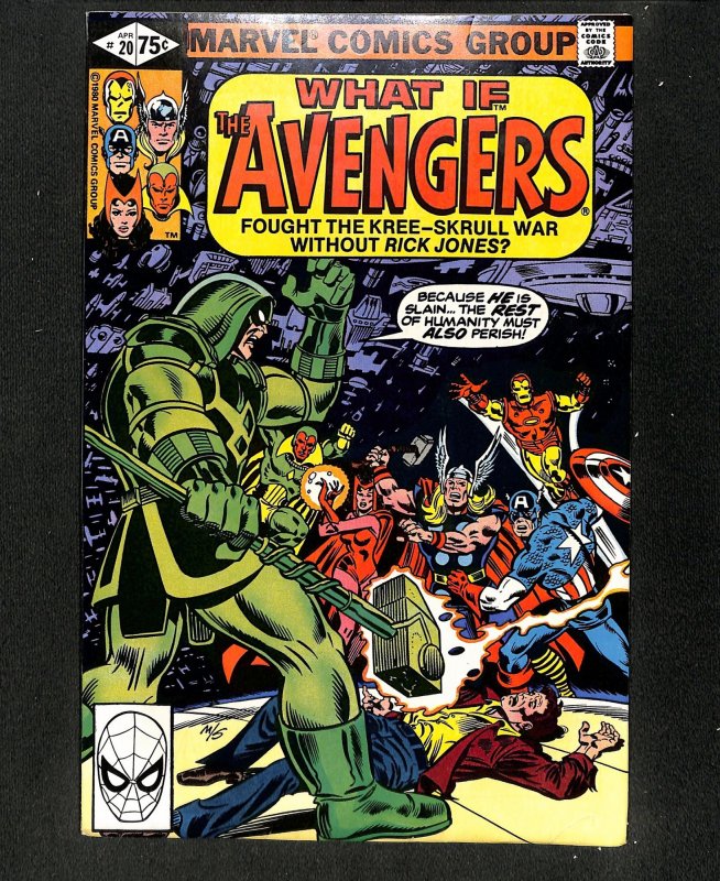 What If? (1977) #20 Avengers Kree-Skull War! | Comic Books - Modern Age ...
