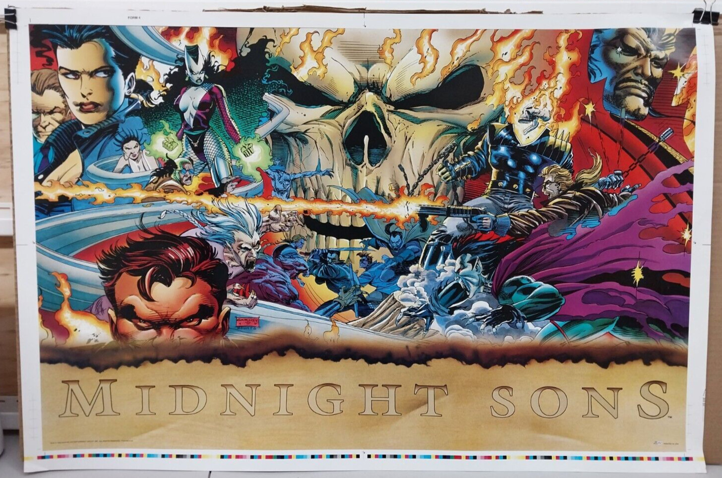 Marvel Comics Poster Proof Lot - Lot of 24 Wolverine - Hulk - X-Men ...