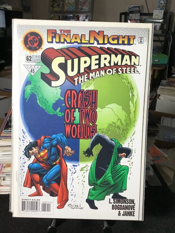 Superman: The Man of Steel #62 (1996) | Comic Books - Modern Age, DC ...