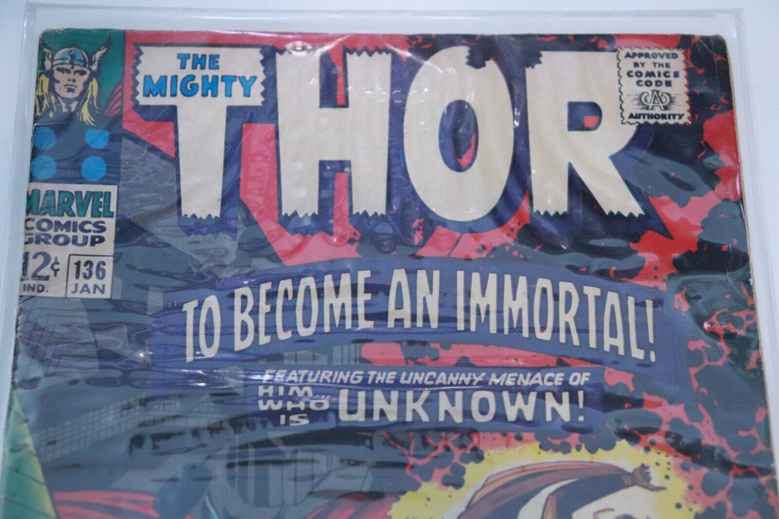 The Mighty Thor #136 Lady Sif Jack Kirby Cover | Comic Books - Silver ...